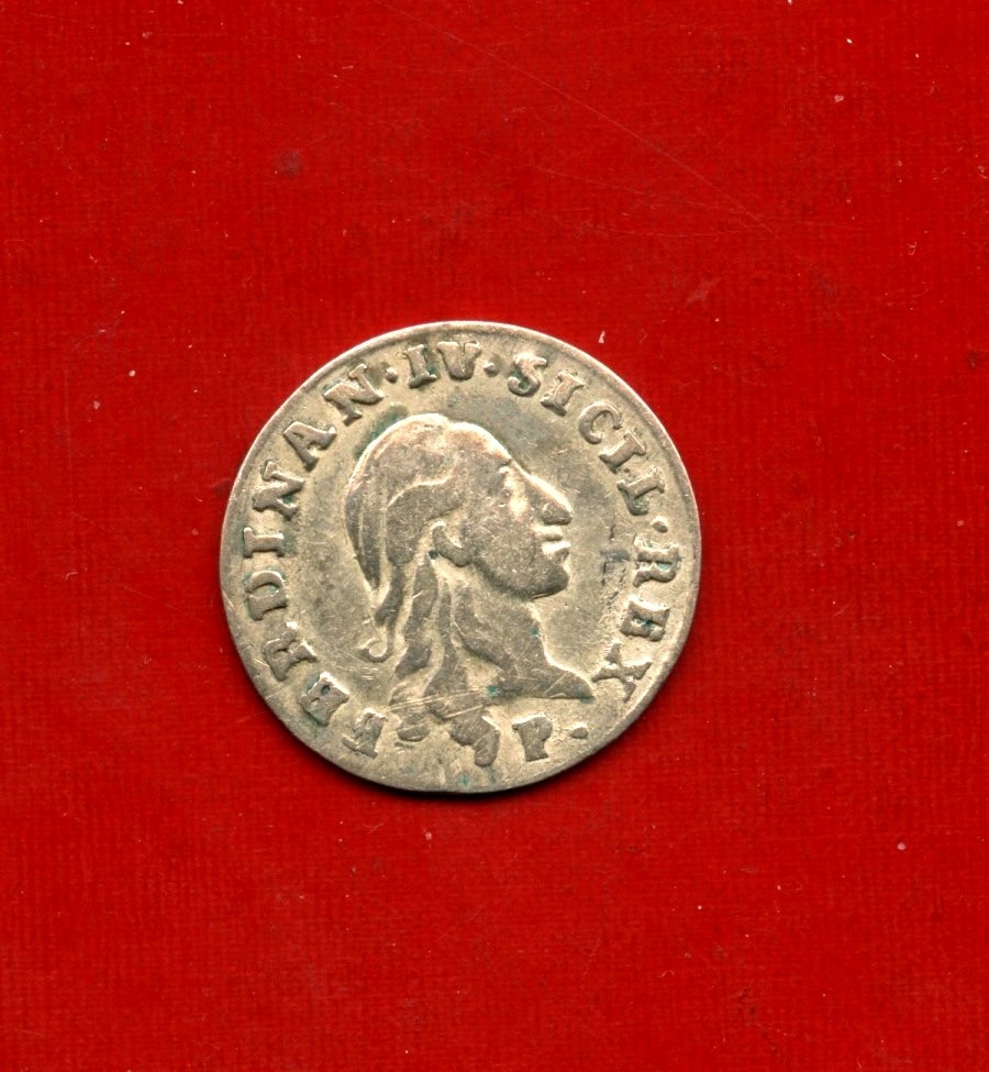 1798 - REGNO DI NAPOLI - FERDINANDO IV° DI BORBONE - CARLINO DA 10 ...