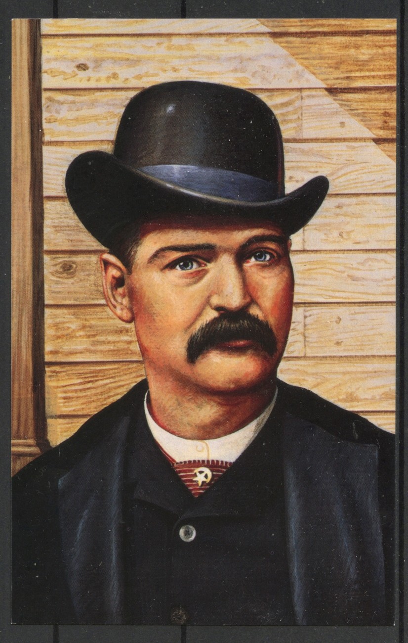 1993 - STATI UNITI - LOTTO/38081 - BAT MASTERSON - CARTOLINA POSTALE ...