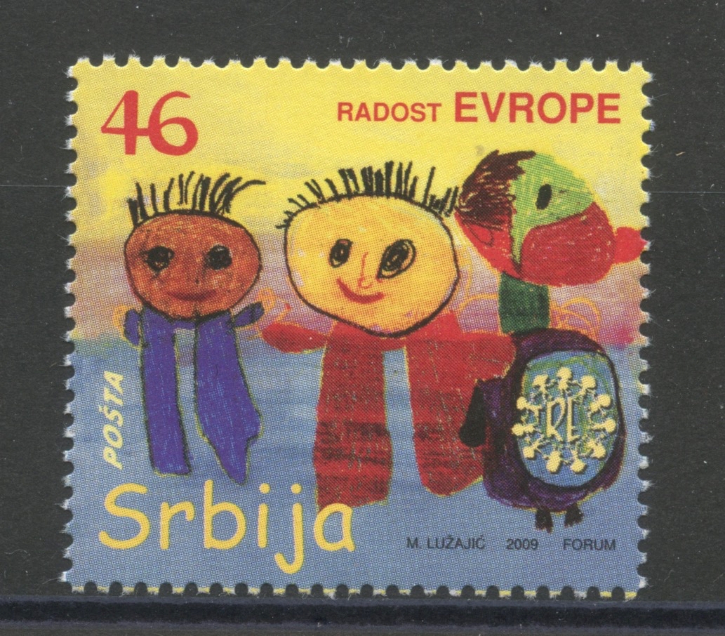 2009 - Serbia Repubblica - Gioia D'europa - Nuovo - Lotto/35130